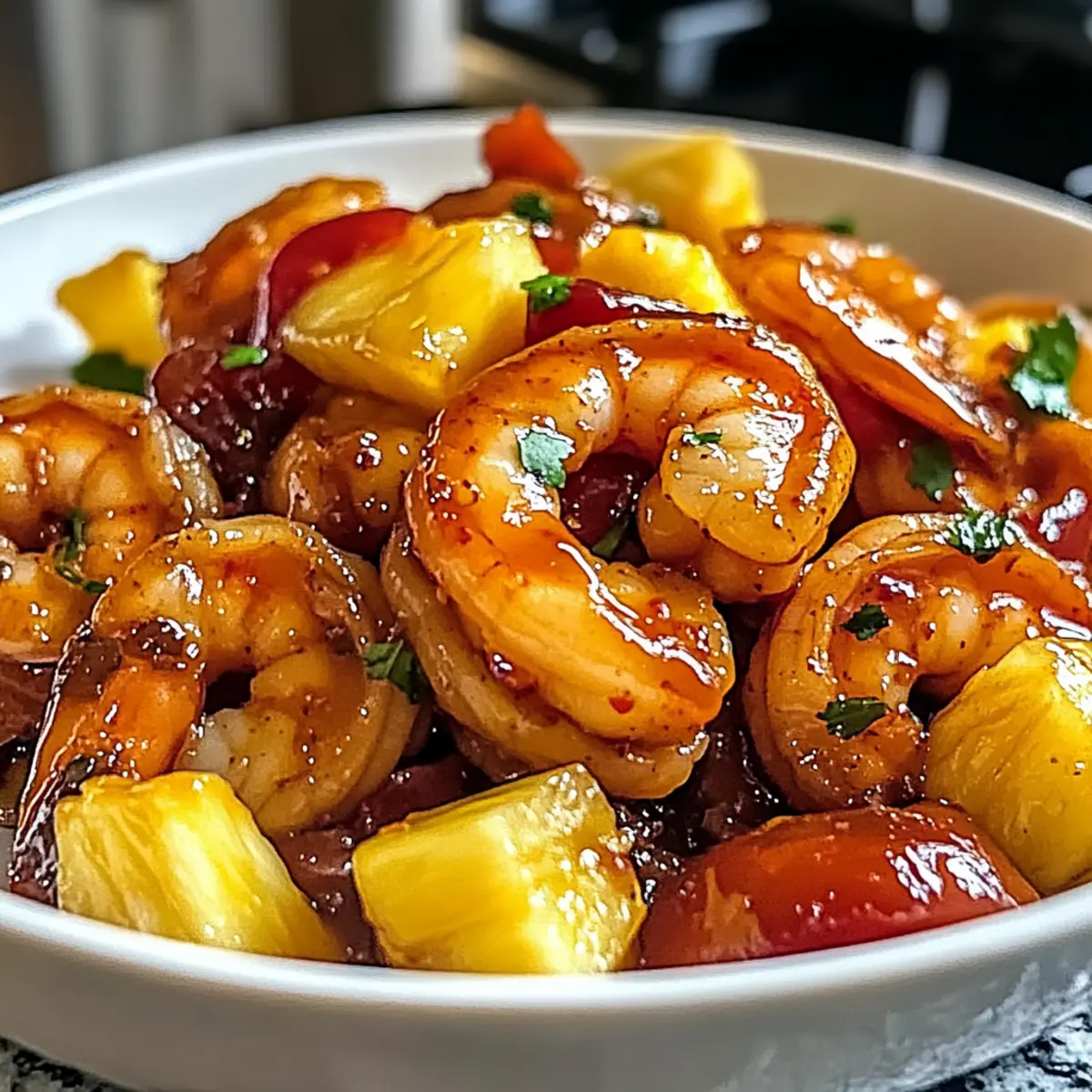 Sweet Chili Pineapple Shrimp Recipe: A Tropical Flavor Escape