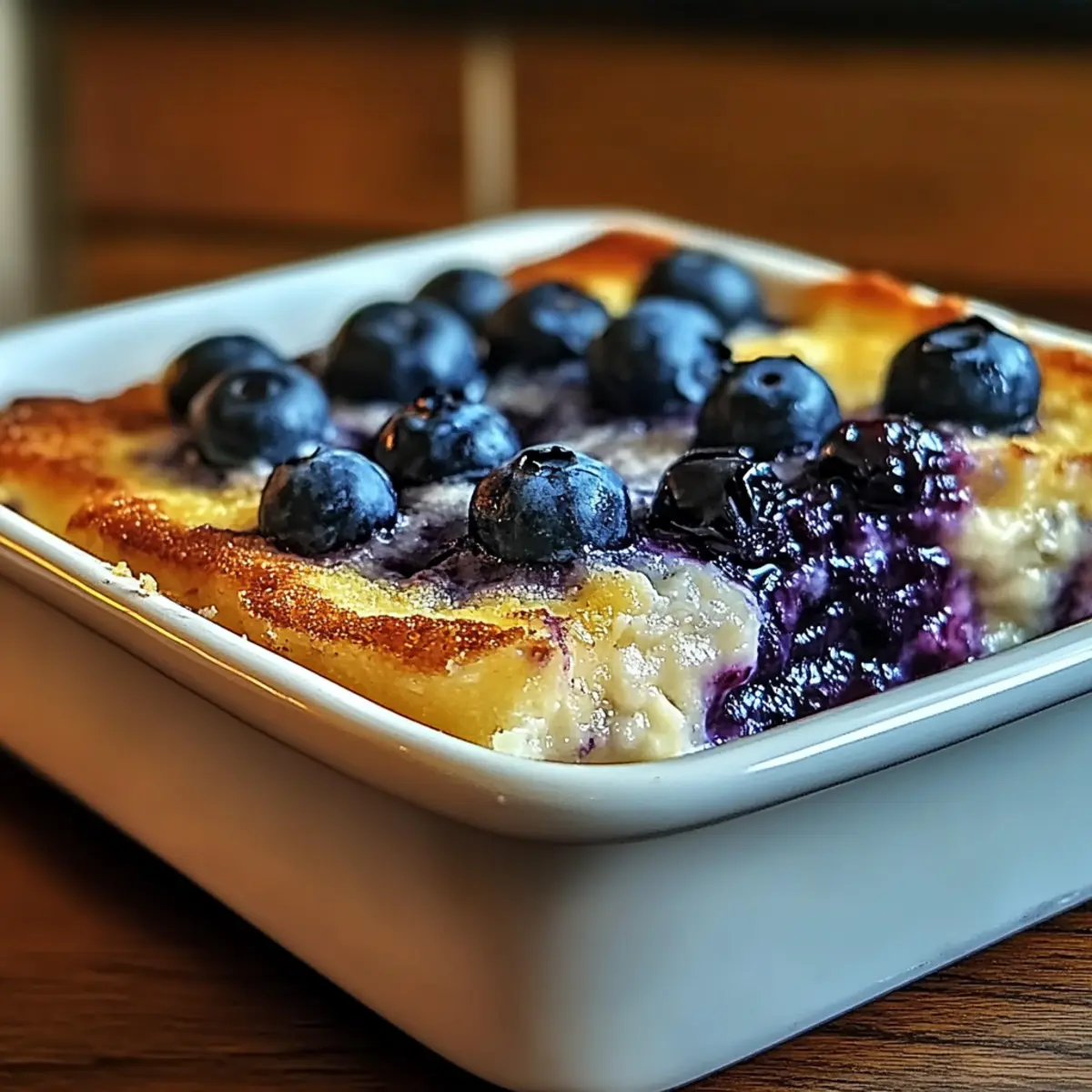 Irresistible Blueberry Buttermilk Pancake Casserole for Family